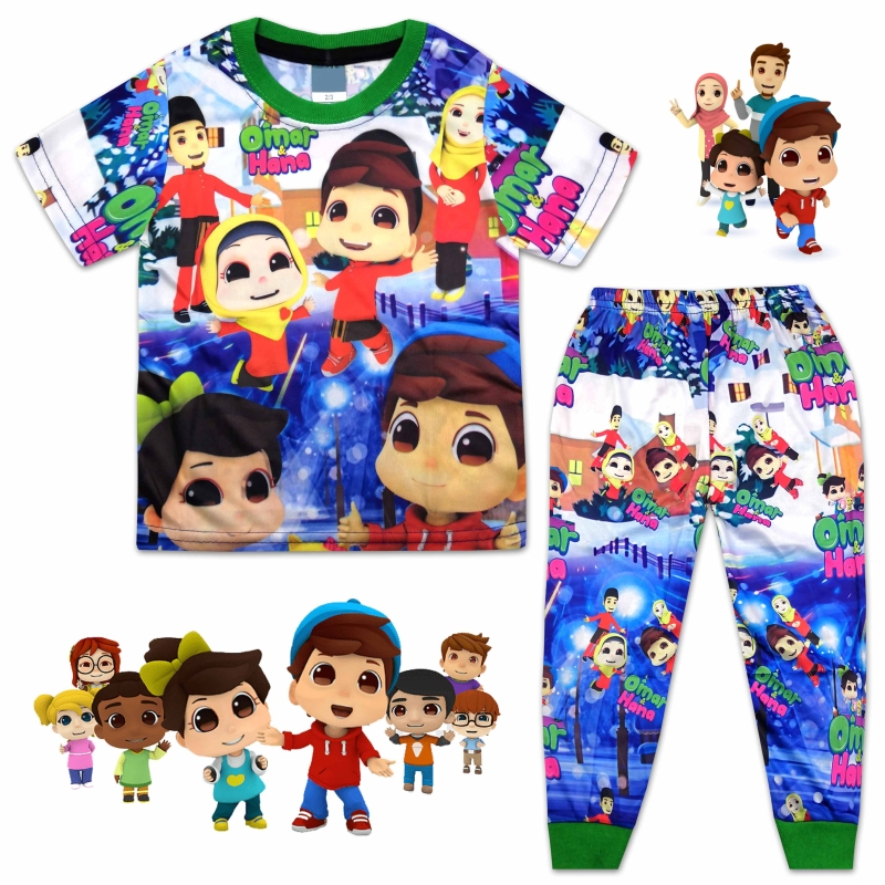 Omar Hana Kids Sleepwear / Baju Kanak / 童装 (1-6Y) [ Ready Stock ] | Shopee Malaysia