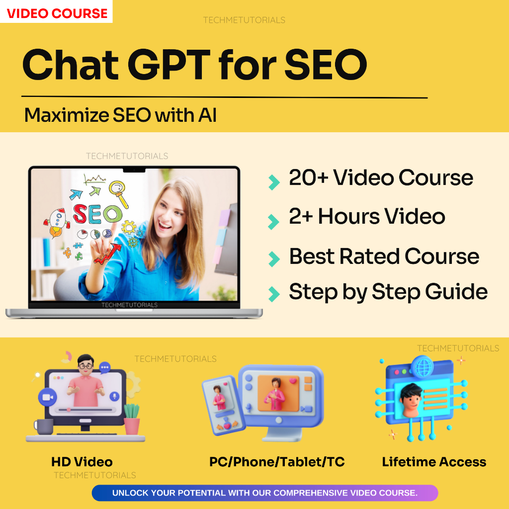 Chat GPT for SEO: Get SEO results easy with AI | ChatGpt Course ChatGpt ...
