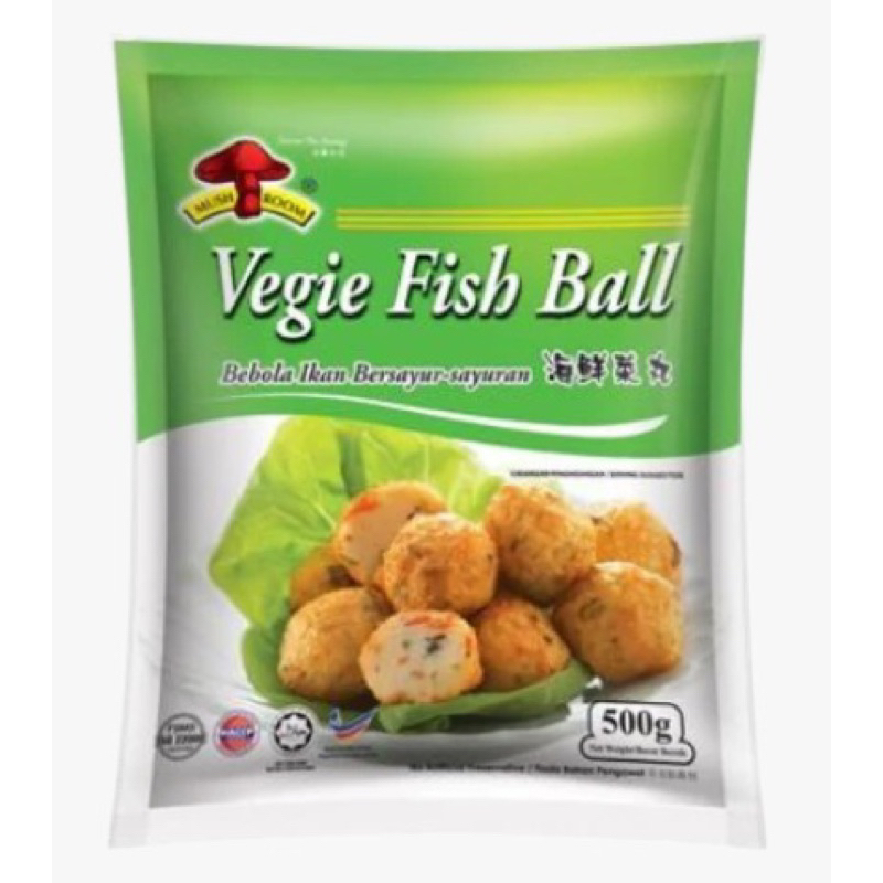 MUSHROOM VEGE FISH BALL- 500g | Shopee Malaysia