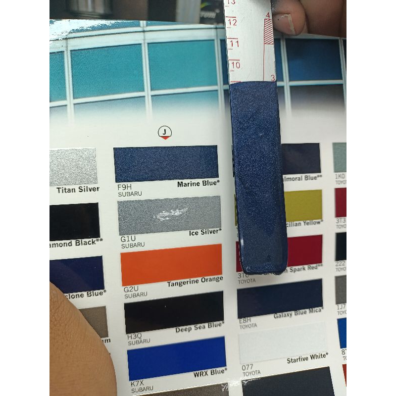 Subaru F9H Marine Blue 2K Paint | Shopee Malaysia
