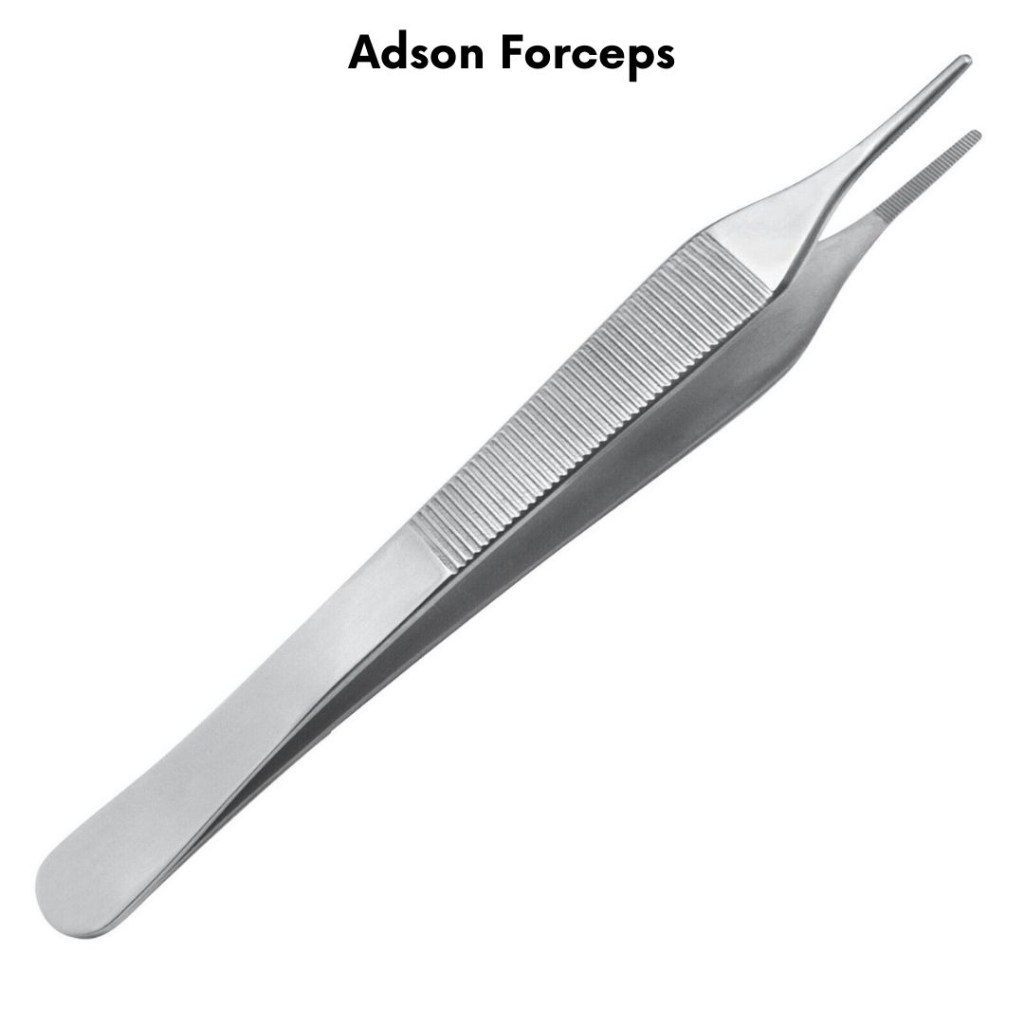Stainless Steel Adson Forceps Non Tooth Serrated Surgical Forceps ...