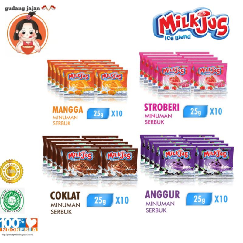Milkjus minuman susu berperisa susu yang enak dan menyehatkan ready ...