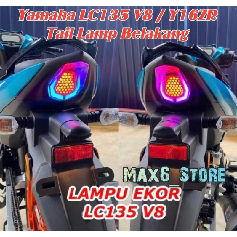 Magic Boy Tail Lamp Design TST Yamaha Y16ZR LC135 V8 Fi Y16 Accessories ...