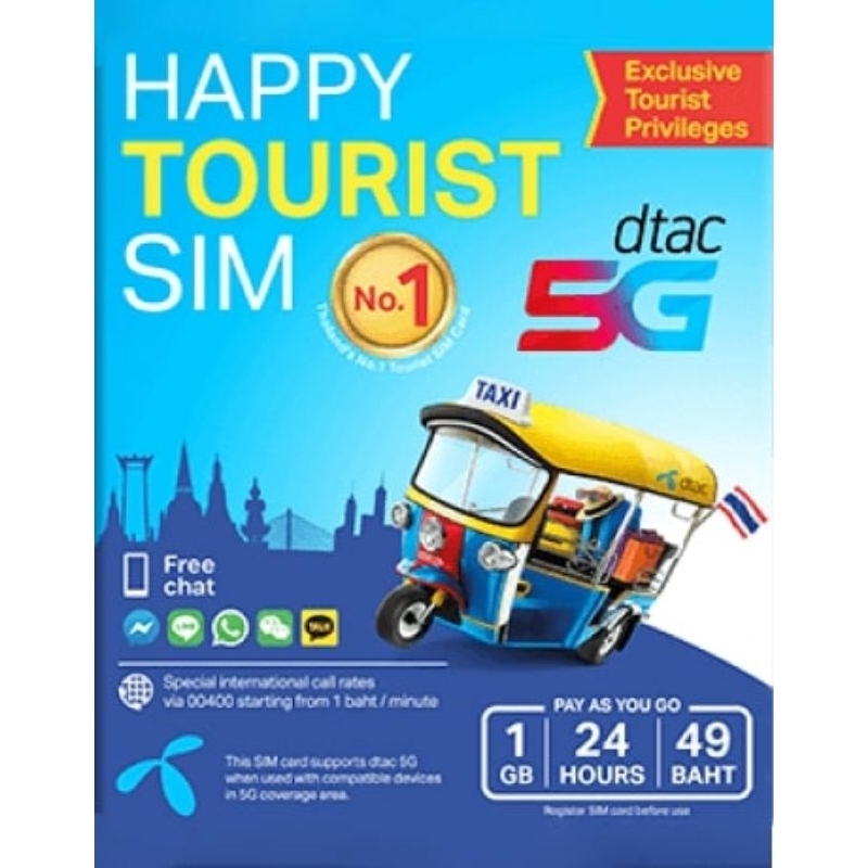 (Speed Up To 100mbps)Thailand Ais/Dtac/True Move 7days Unlimited No Cap ...