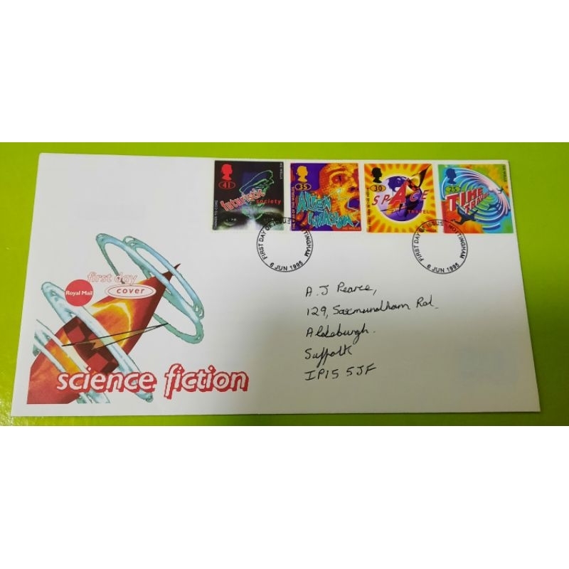 FDC Royal Mail Science Fiction 6 Jun 1995 [GoS020] | Shopee Malaysia
