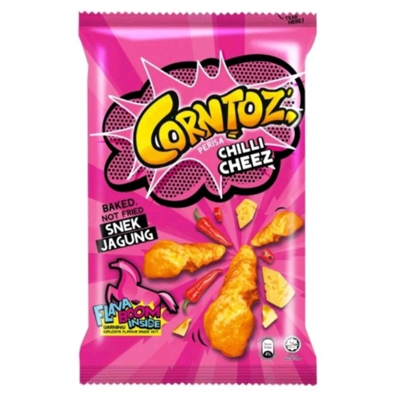 Corntoz Chili Cheez/Hotz and Spicy/Smoky BBQz (100g x 2Pack) | Shopee ...