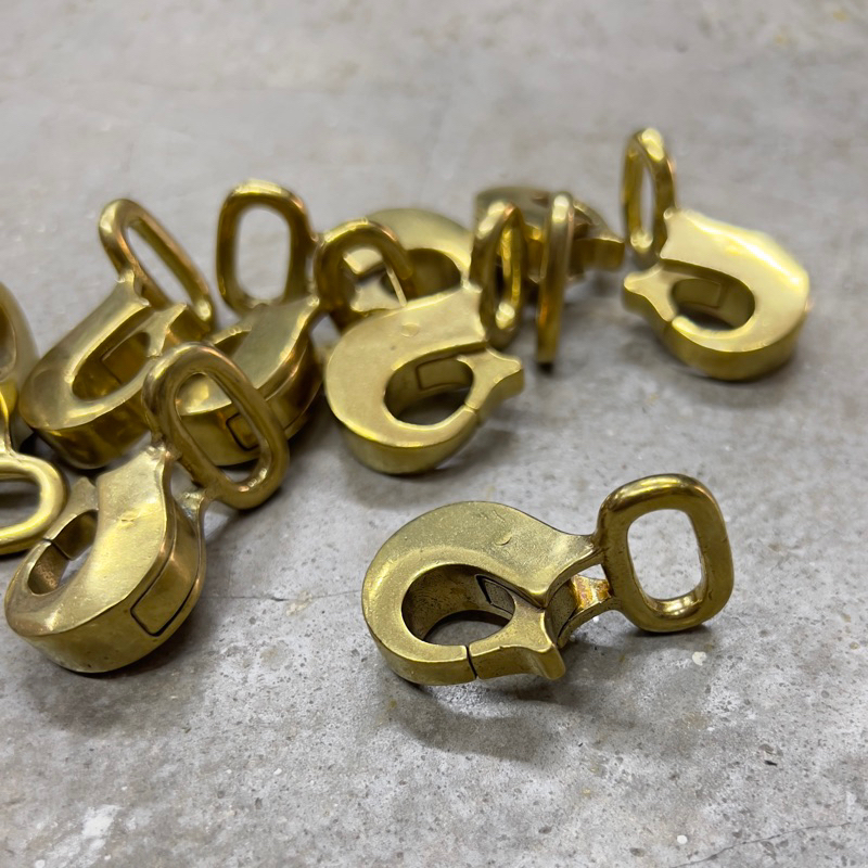 Solid Brass Lobster Clasp Thick and Sturdy Lobster Clasp | Shopee Malaysia