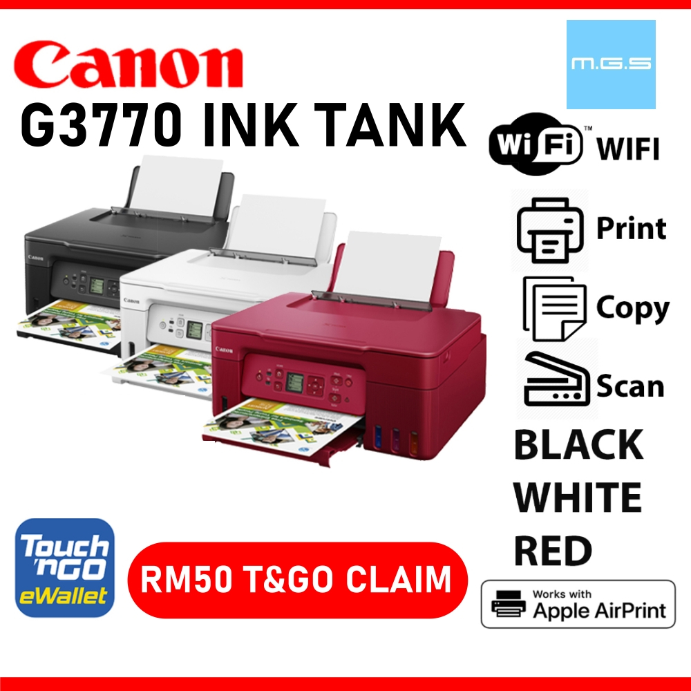 CANON G3770 G1730 PRINTER HIGH VOLUME PRINTING LIKE HP 580 HP 520 G2010 ...