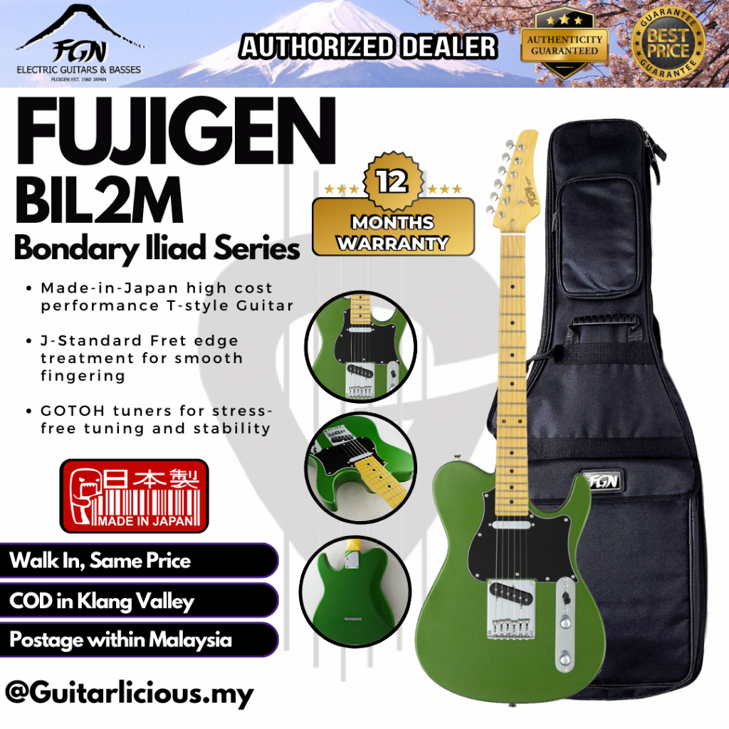 Fujigen FGN BIL2M Boundary Lliad Series (BLS) Telecaster Electric ...