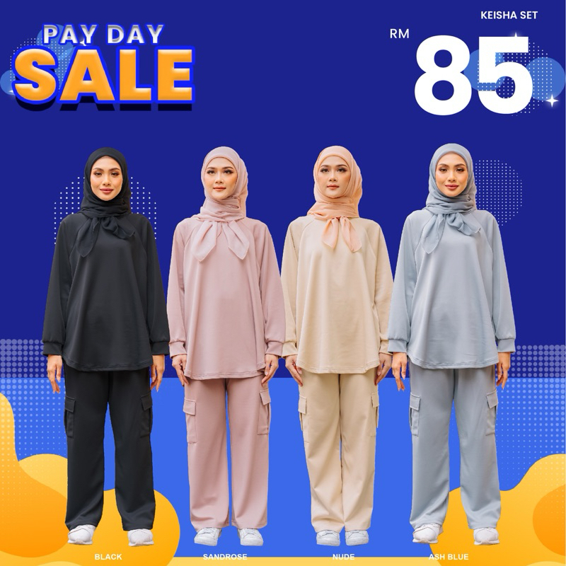 [HAURABELLE] KEISHA SET | Shopee Malaysia