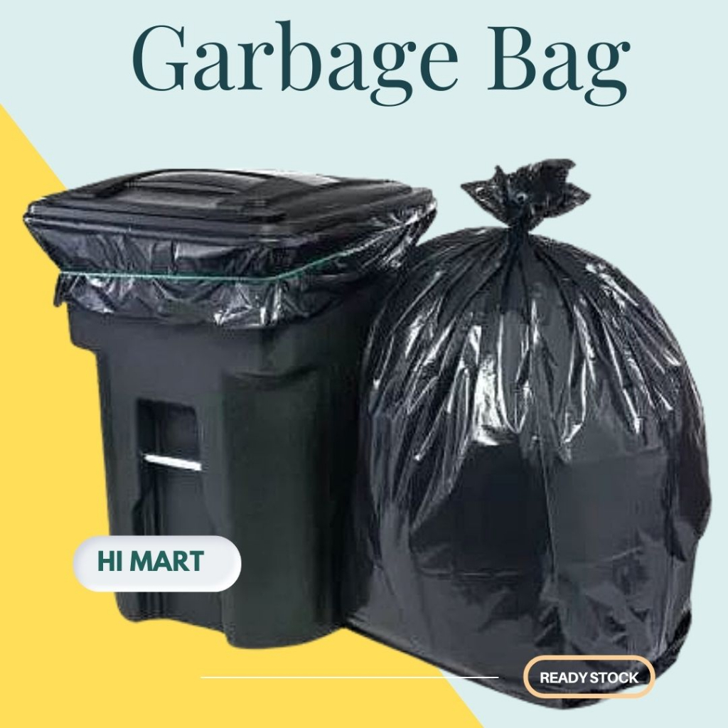 Hi Mart - 35x40 Heavy Duty Kitchen Garden Office Garbage Dustbin Karung ...