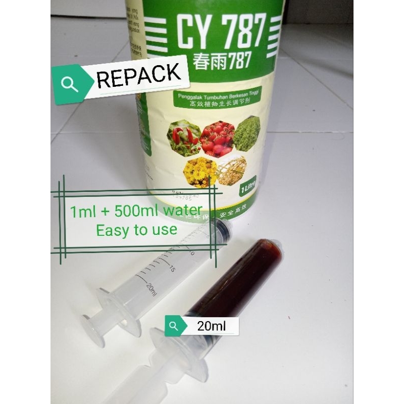 🔥🔥💥💥 Organik CY 787 BAJA PENGGALAK PERTUMBUHAN / Hormone / Fertilizer/ Baja Foliar Pelekat Bunga ...