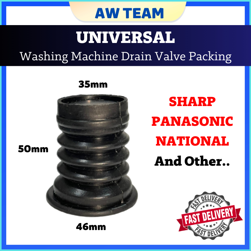 Universal Washing Machine Drain Valve / Valve Packing For Panasonic ...