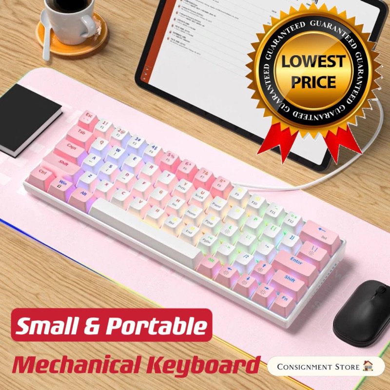 LOCAL SHIPMENT Wired Mechanical Keyboard Gaming Keyboard LED Backlight ...