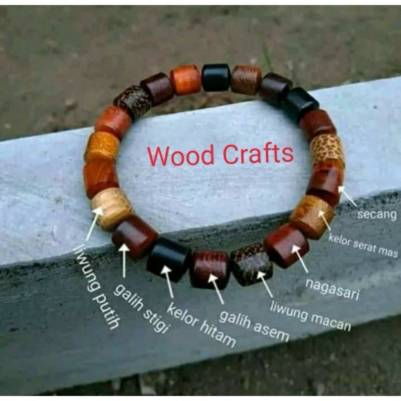 [PENDINDING DIRI] GELANG TERAS SUPER 8 KOMBINASI 24 BUTIR 10 MM 💯 ASLI+ ...