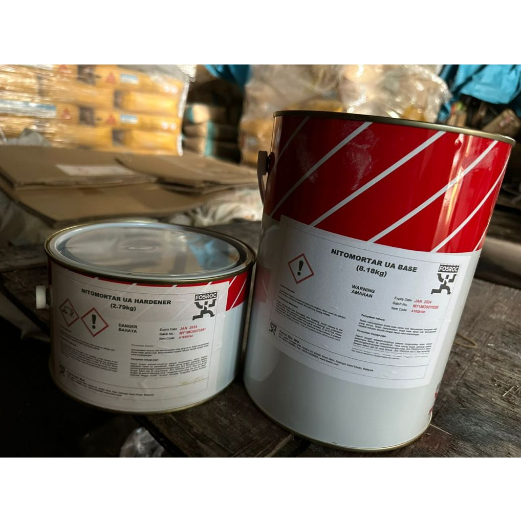 FOSROC NITOMORTAR UA TWO PART EPOXY RESIN MORTAR | Shopee Malaysia