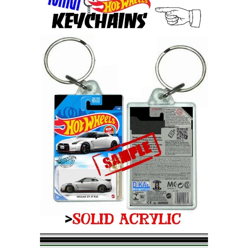 hot wheels mini keychain nissan gtr r35 2pcs | Shopee Malaysia