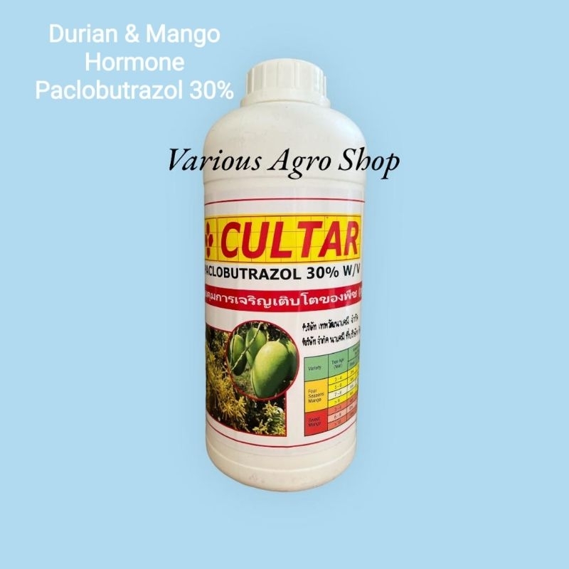 1L CULTAR Durian & Mango Hormone Paclobutrazol 30% | Shopee Malaysia