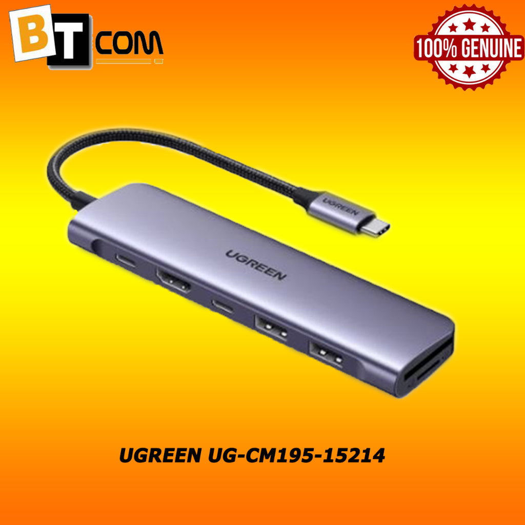 UGREEN USB-C MULTIFUNCTION USB HUB UG-CM195-15214 | Shopee Malaysia