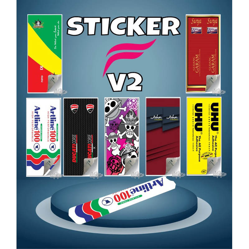 sticker Nanostik v2neo skin wrap pelindung calar sticker for v2 bukan ...