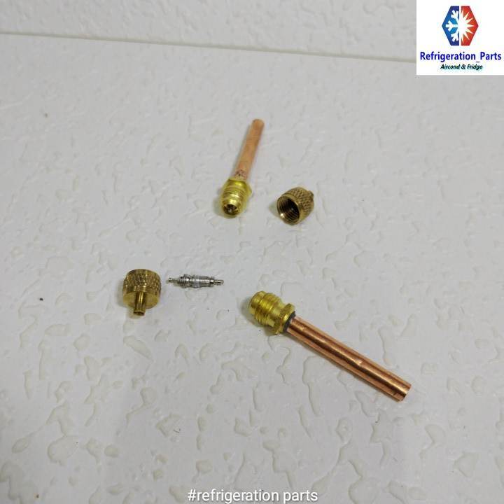 CZ injap servis peti sejuk / aircond 125mm injap akses gas 雪柜/冷气 接入阀 充气 ...