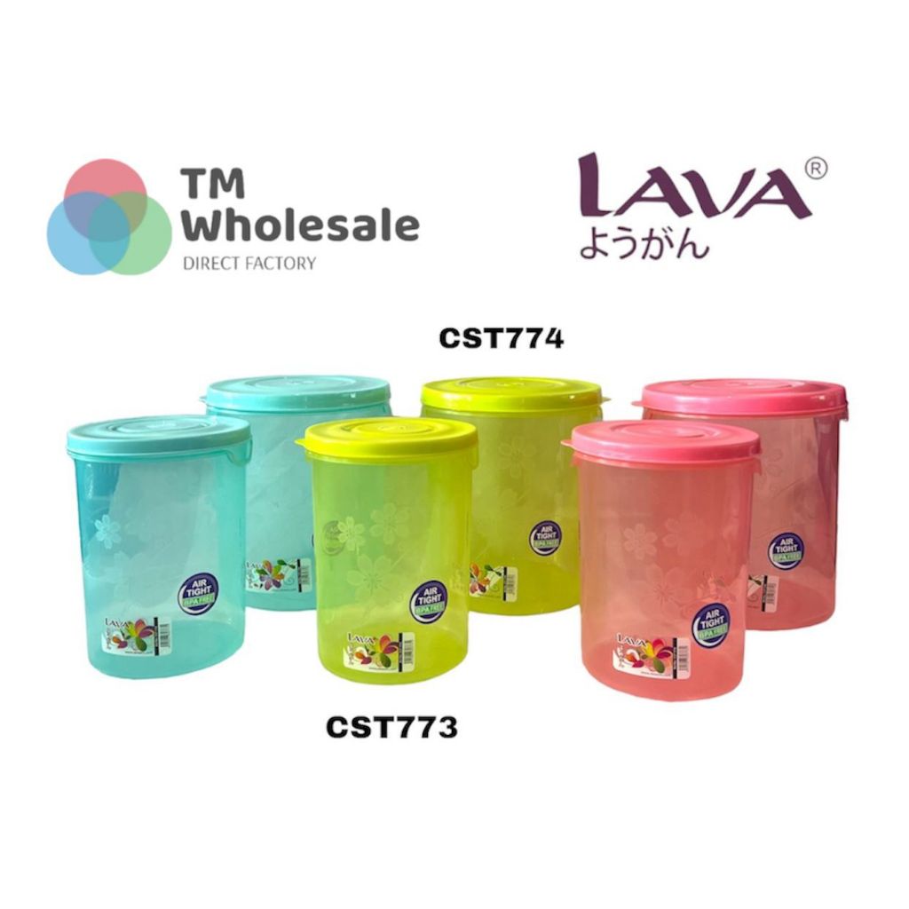 LAVA Multipurpose Air Tight Canister, Assorted Sizes | Shopee Malaysia