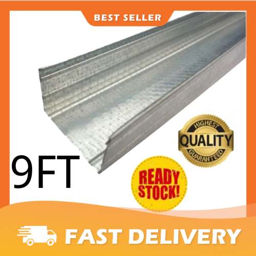 9Ft Partition Besi U-Purlin / Besi Partition / C channel / Besi C ...