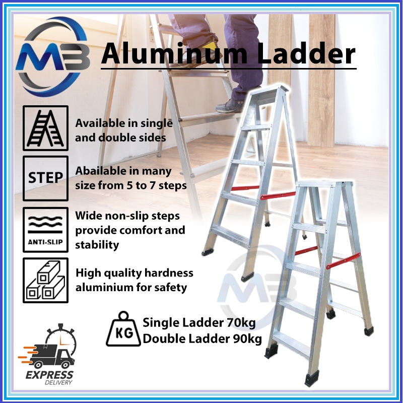 Tangga Lipat High-Quality Multipurpose Aluminium Ladder Double Sided ...
