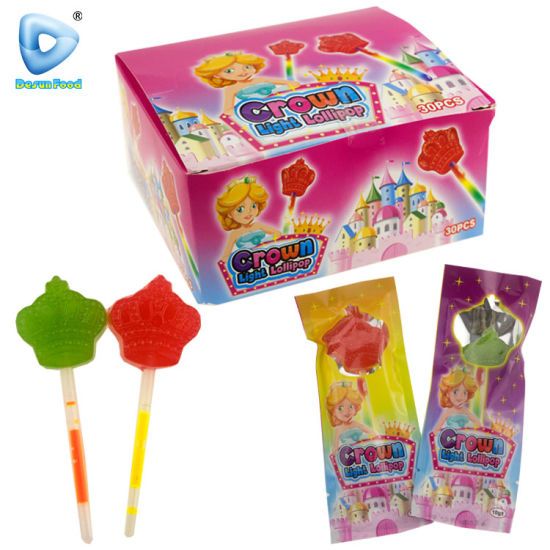 30 Pcs Princess Crown Light Lollipop Mix Flavours HALAL (LOCAL READY STOCKS) | Shopee Malaysia