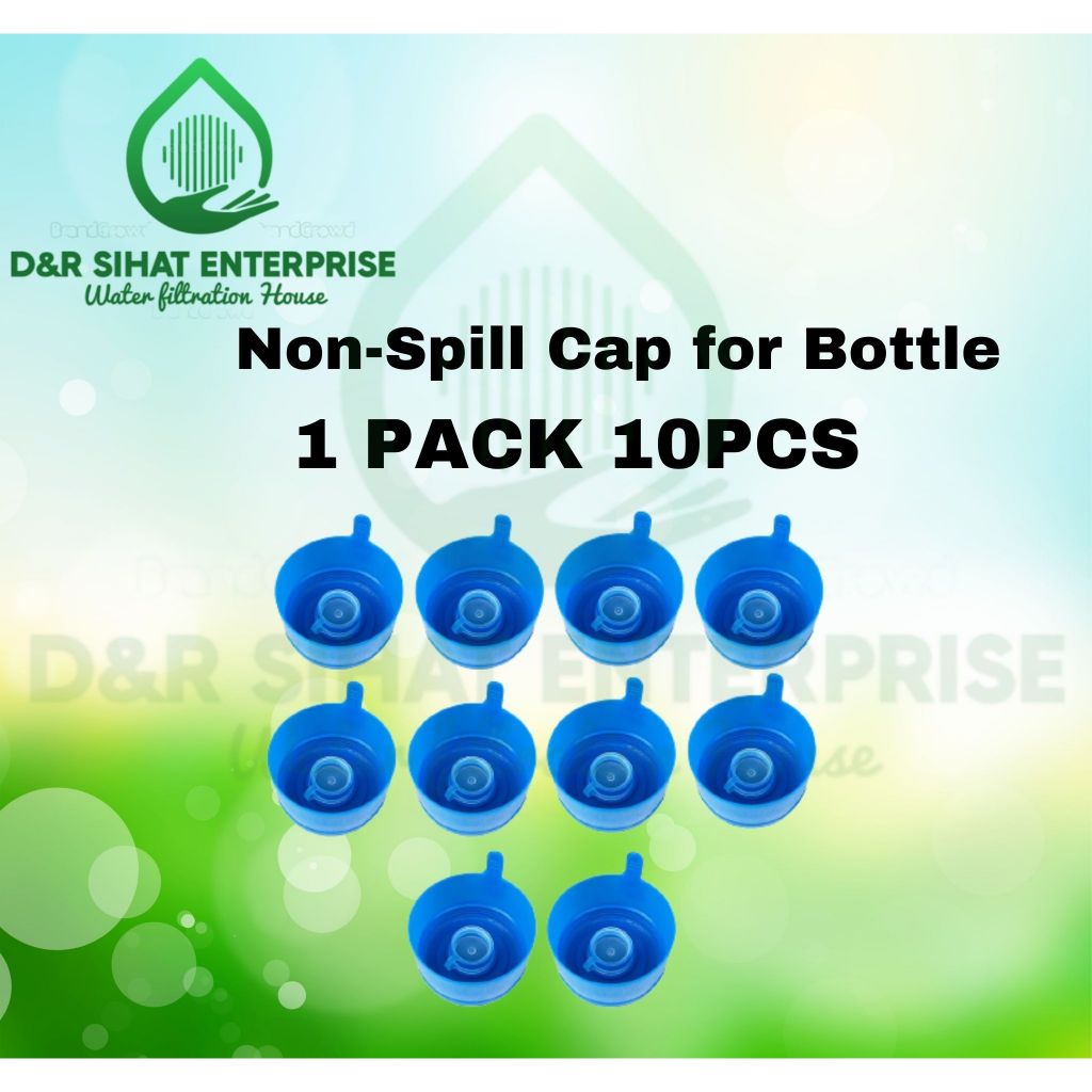 Non-Spill Cap for 3 or 5 Gallon Bottle (1 Pack 10 Pieces) | Shopee Malaysia