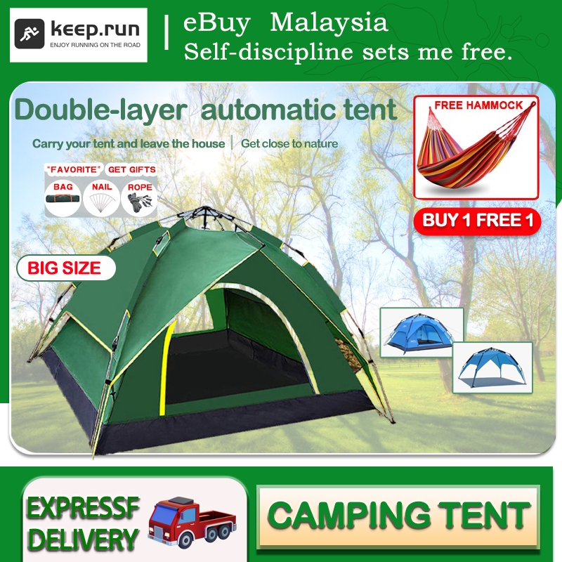 Khemah Camping Murah Camping Tent Waterproof Auto Tent Automatic Tent ...