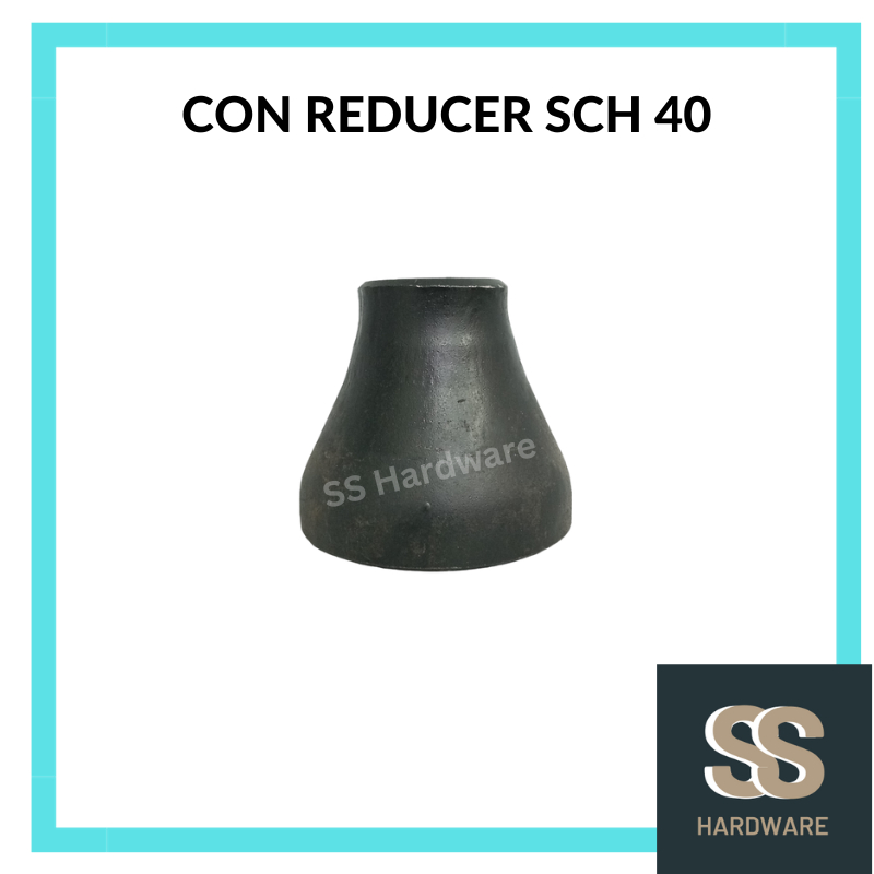 Concentric Reducer Seamless Sch 40 Carbon Steel Con Reducer Buttweld Fitting Pipe Fittings ASME ...