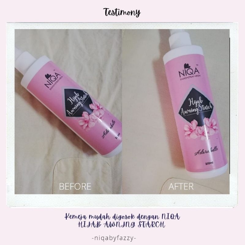 🌸NIQA HIJAB AWNING STARCH🌸 with Random Free Gift 🎁 | Shopee Malaysia
