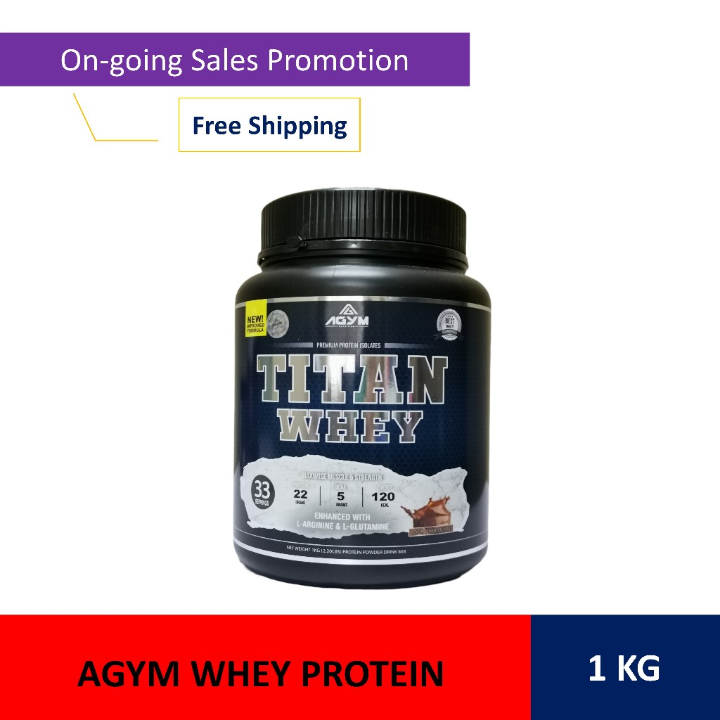 [HALAL] Titan Whey - Protein Blend 1kg (33 servings) with BCAA - by ...