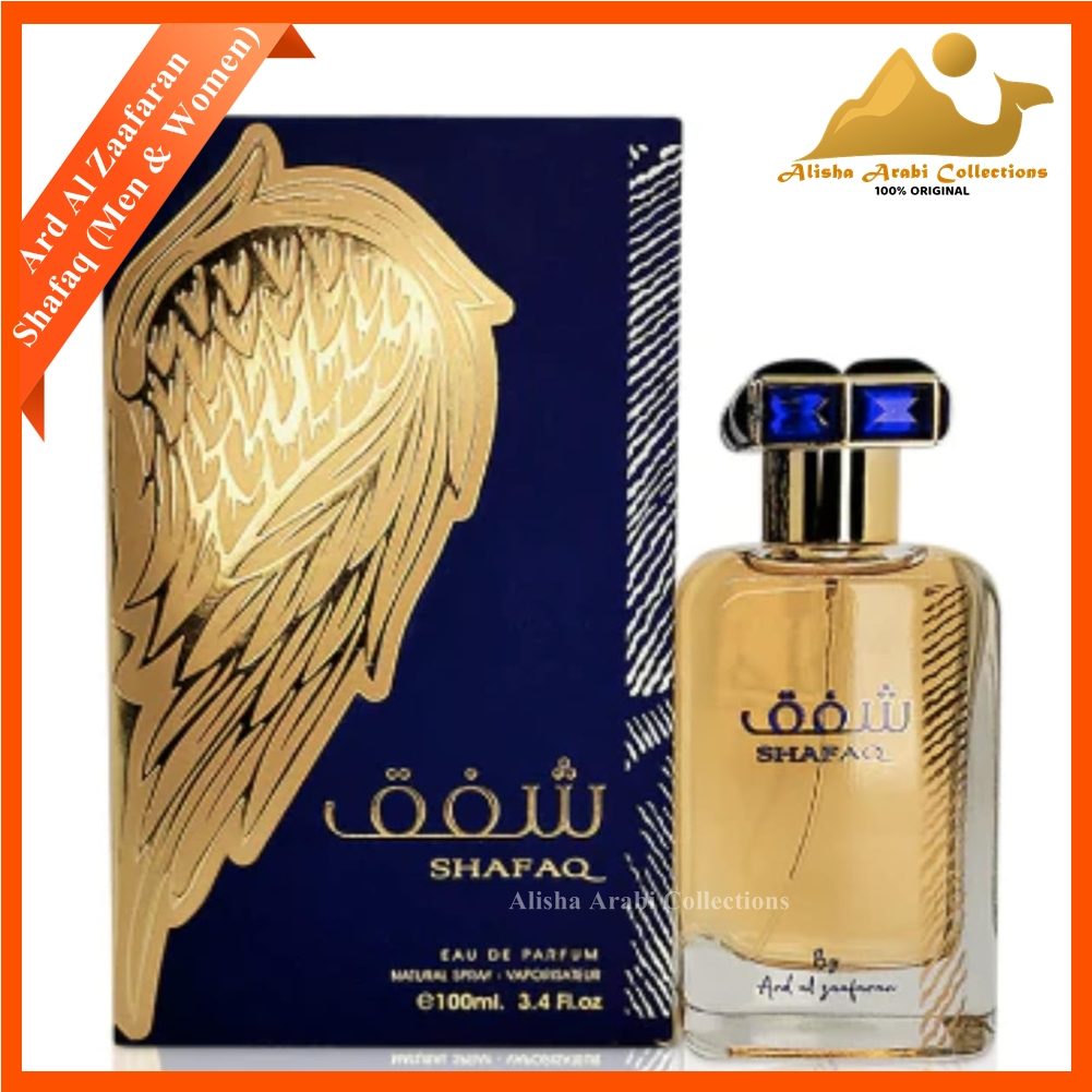 💯% Original Ard Al Zaafaran Shafaq EDP 100ml Perfume for Men & Women ...