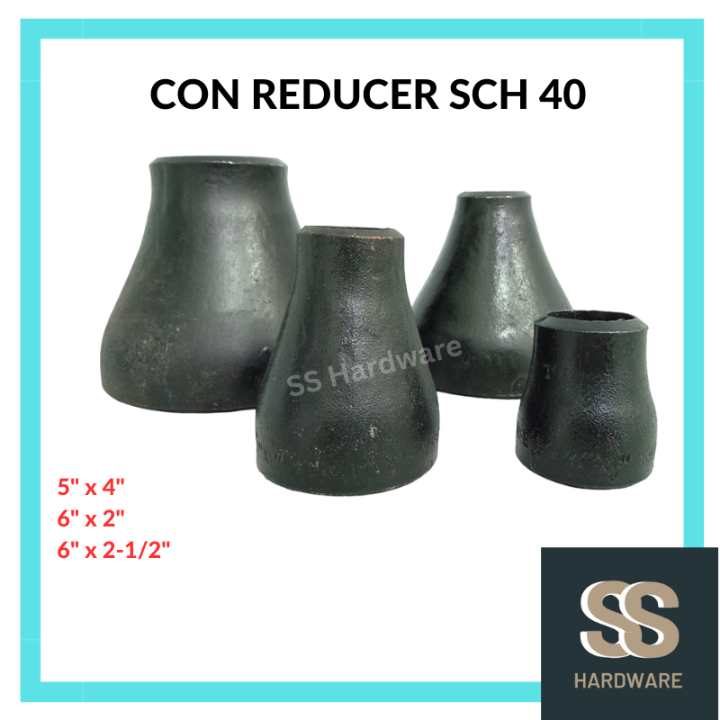 Concentric Reducer Seamless Sch 40 Carbon Steel A234 WPB Con Reducer ...