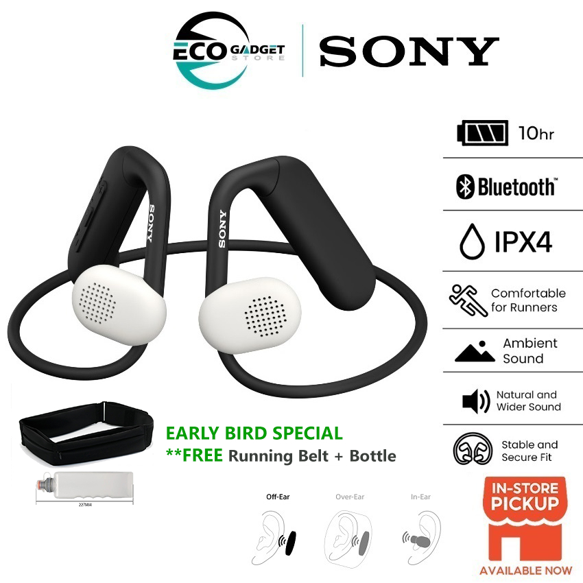 Sony WI-OE61 Float Run Off-ear Wireless Bone Conduction Open-Ear Sport ...