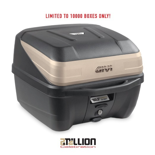 Yamaha X GIVI B32 Gold Limited Edition 32 liter Monolock Topcase For ...