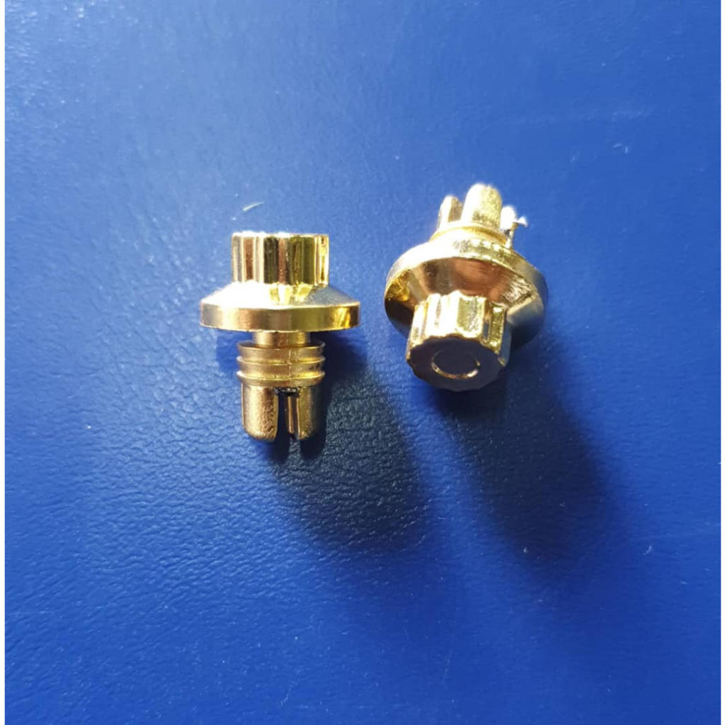 100pcs Gold Universal Wheel Rivets Nuts For BBS RS Rim Lip Decoration ...