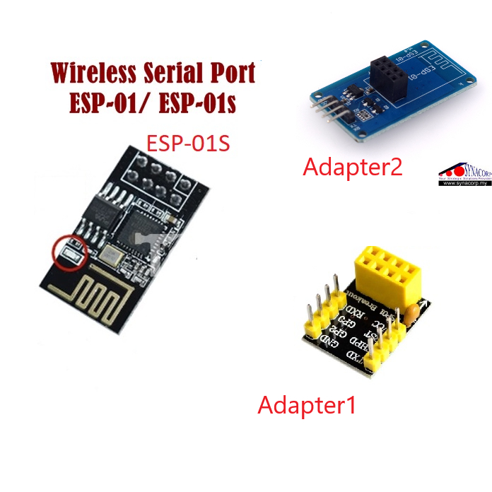 ESP8266 ESP-01S Industrial Grade Remote Serial Port WIFI Transceiver Wireless Module Adapter ...