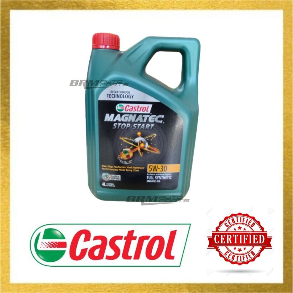 CASTROL MAGNATEC 5W30 4L HYBRID HIGH PERFORMANCE FULLY SYNTHETIC ...