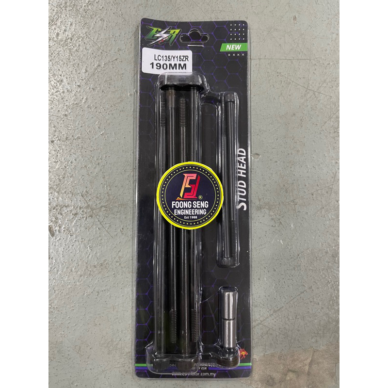 ORI ESR RED LEO ESR LC 4S 5S LC135 / Y15 BLOCK HEAD STUD SET jetrod STD ...