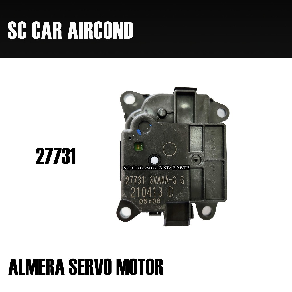 NISSAN ALMERA 3 PIN ORIGINAL SERVO MOTOR (CAR AIR CONDITIONING) 27731 ...