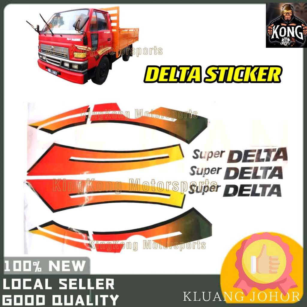 DAIHATSU DV57 DV58 DV99 BODY STICKER STIKER LORRY LORI DAIHATSU ...