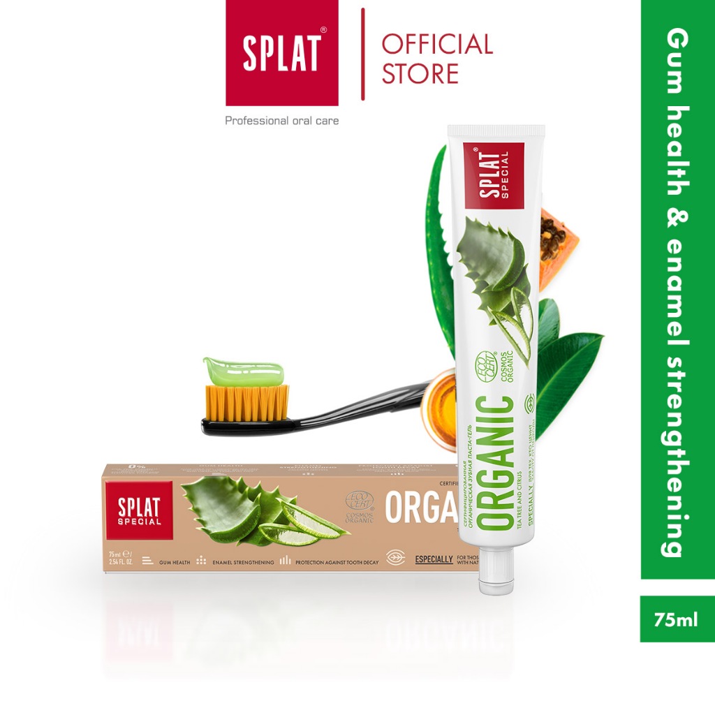 SPLAT Special Series Organic Toothpaste (75ml)[Exp date Nov 2027 ...