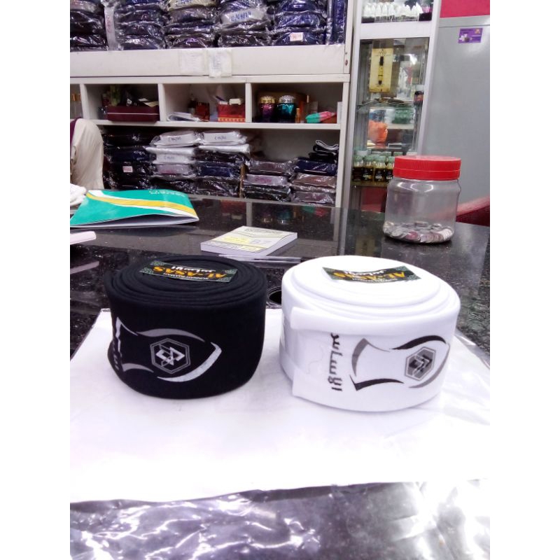 serban logo capal AL ASAS. 12 Hasta hitam putih | Shopee Malaysia