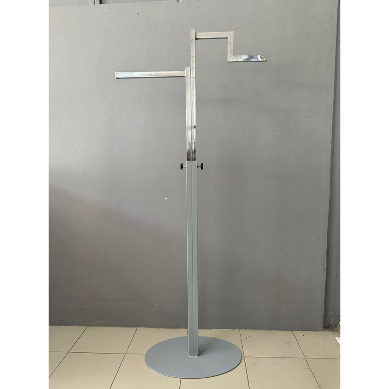 TWO WAY DISPLAY STAND DELUXE CHROME/TWO WAY ADJUSTABLE STAND/CLOTH ...