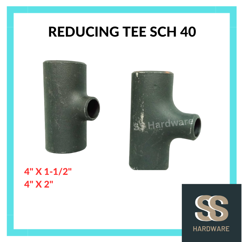 Reducing Tee Schedule 40 Buttweld Fittings Carbon Steel Red Tee ASME ...