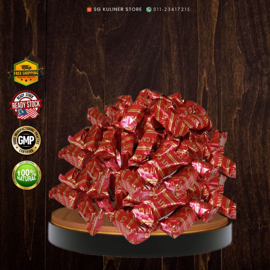 PEANUT CANDY KACANG TUMBUK ARAB ORIGINAL PRODUK TIMUR TENGAH 500GM/1KG ...