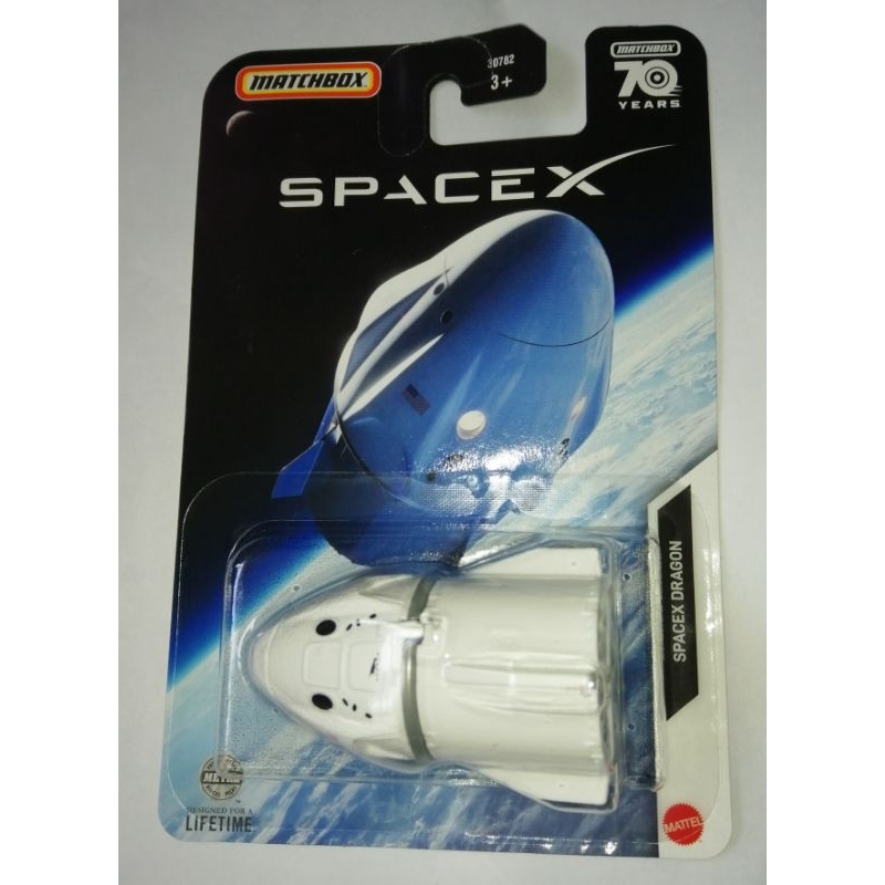 Matchbox 70Years Spacex Dragon 2024 Edition | Shopee Malaysia